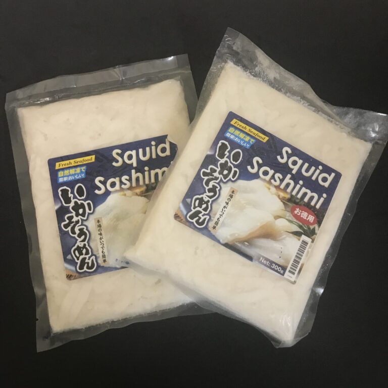 Frozen Squid Sashimi (Ika Somen) 300G - NIPPONYA